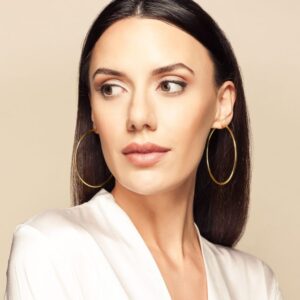 A List of Hoop Earring Sizes & On-Ear Size Chart — Borsheims