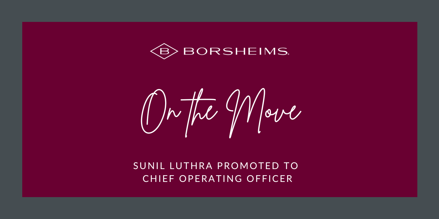 Borsheims Promotes Sunil Luthra to Chief Operating Officer — Borsheims