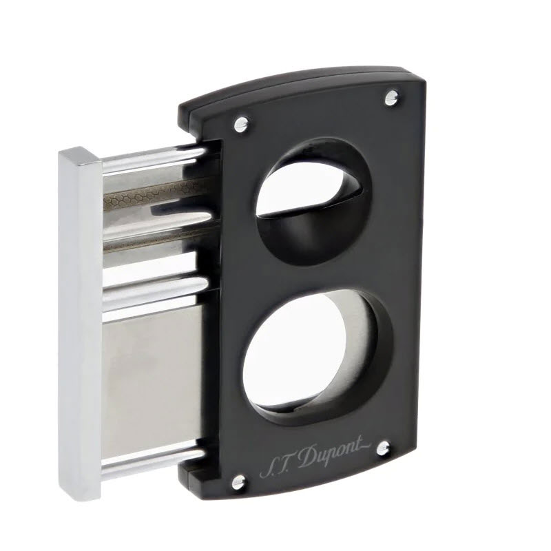 S. T. Dupont Double Blade Cigar Cutter, Black | 3419 | Borsheims S. T. Dupont Double Blade Cigar Cutter, Black | 3419 | Borsheims
