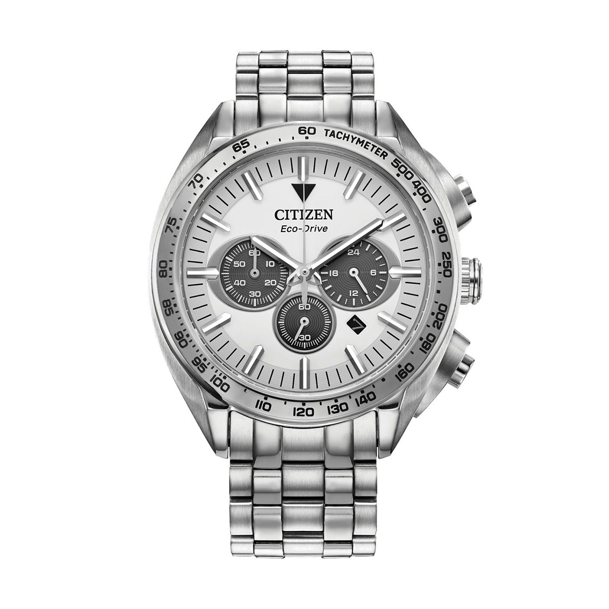 Citizen Carson 43mm Watch, Silver Tone Dial | CA4540-54A | Borsheims