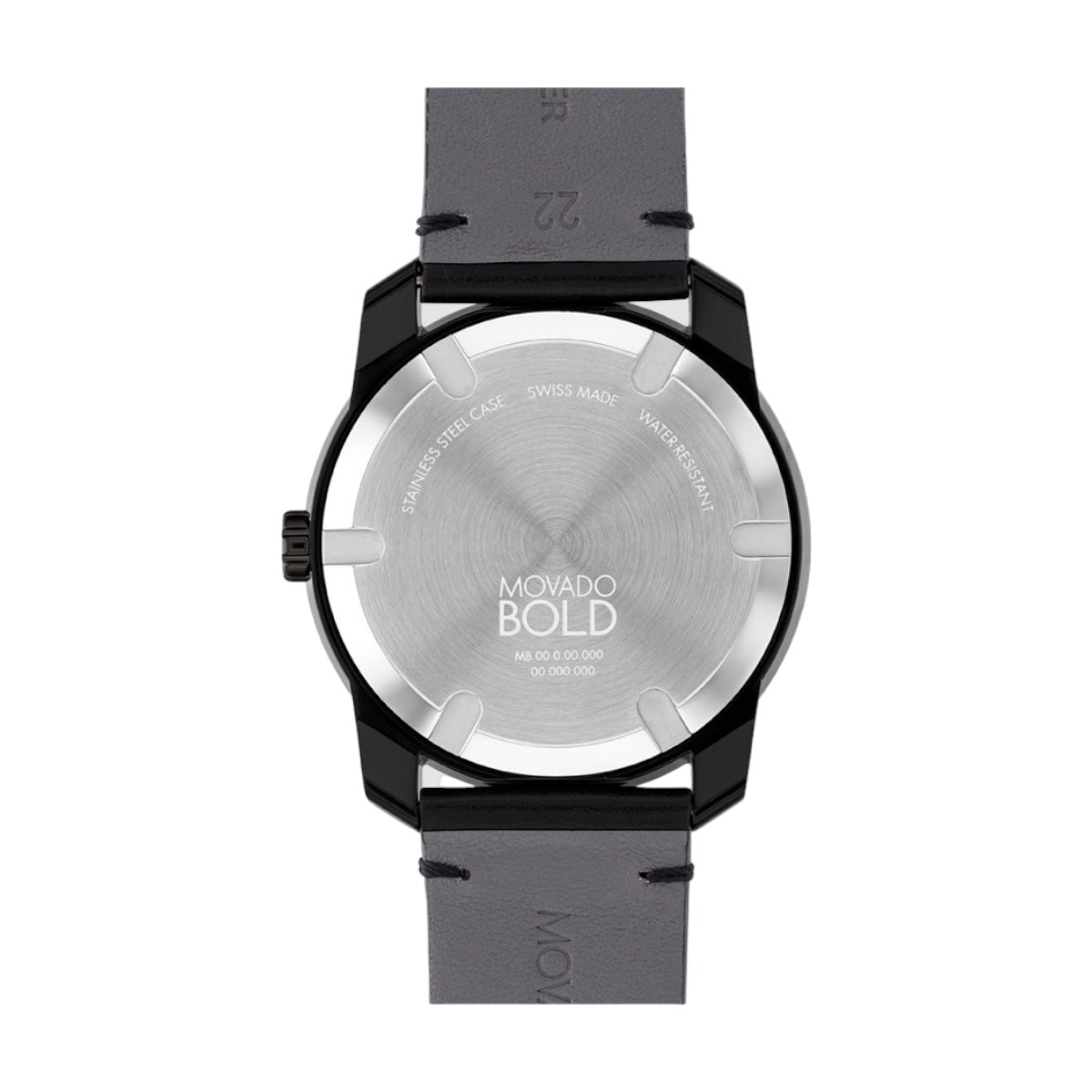 Movado Bold TR90 42mm Watch, Black and Gold Tone Dial | 3601130 | Borsheims