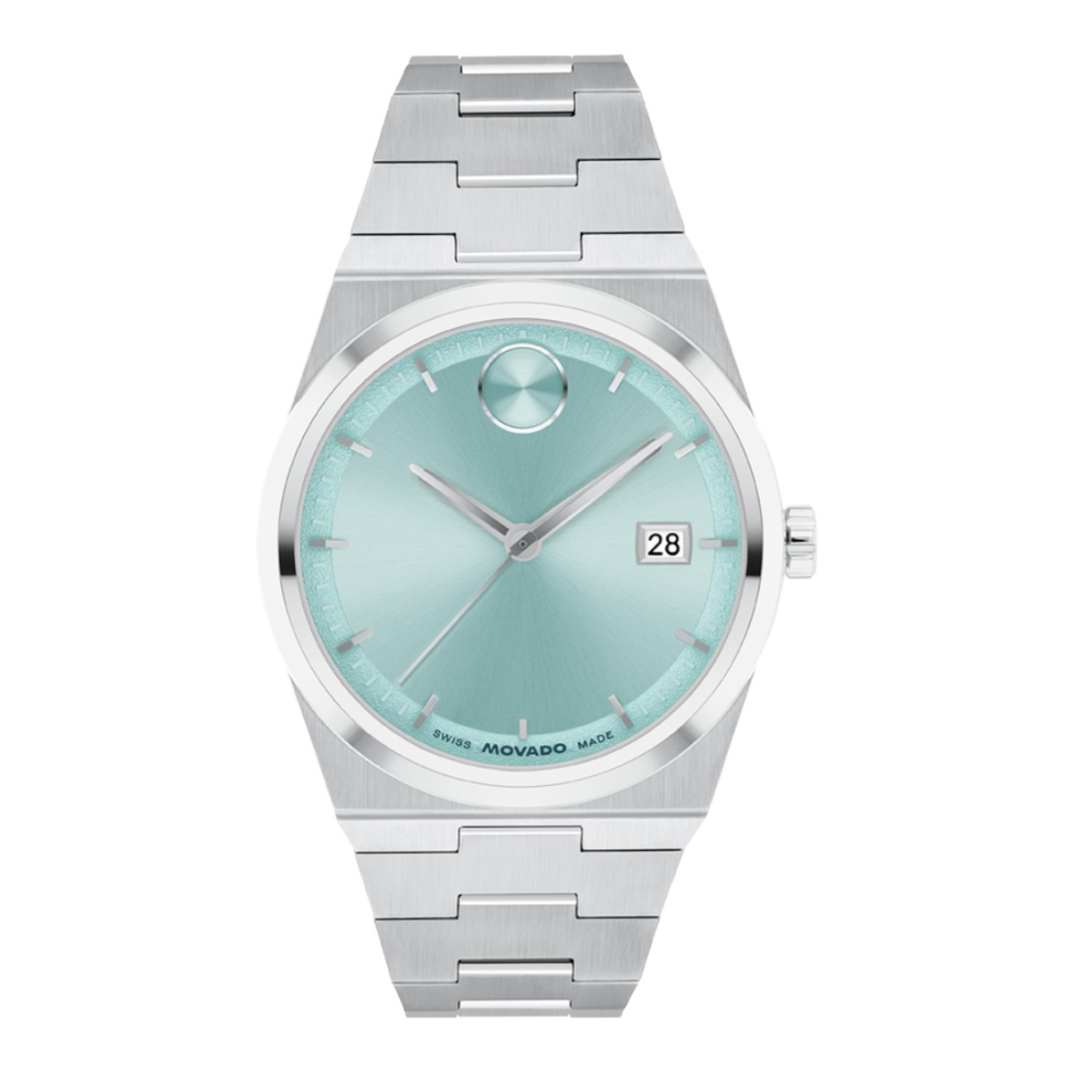 Movado BOLD Quest 35mm Women's Watch, Seafoam Blue Dial | 3601186 ...
