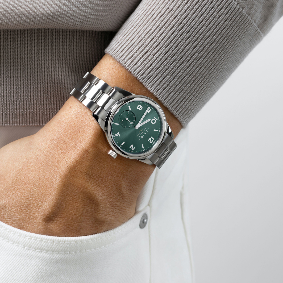 Nomos Glashuette Club Sport Neomatik Petrol 37mm Men's Watch, Petrol ...