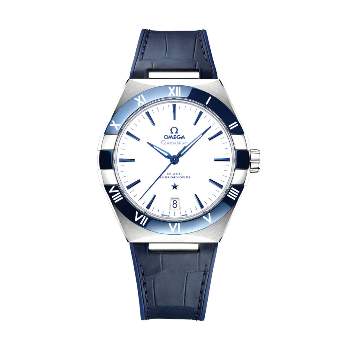Omega Constellation Co-Axial Master Chronometer 41mm Men's Watch, White ...