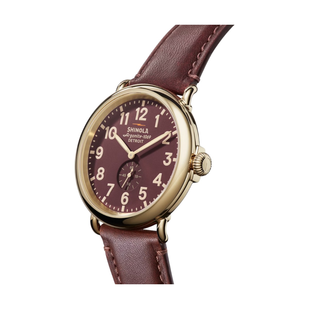 Shinola Runwell 47mm Men's Watch, Red Dial | S0120291088 | Borsheims