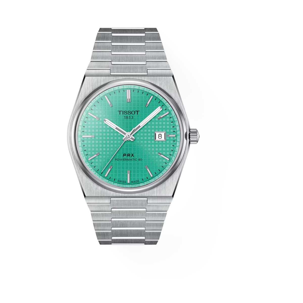 Tissot PRX Powermatic 80 40mm Watch, Light Green | T1374071109101 ...