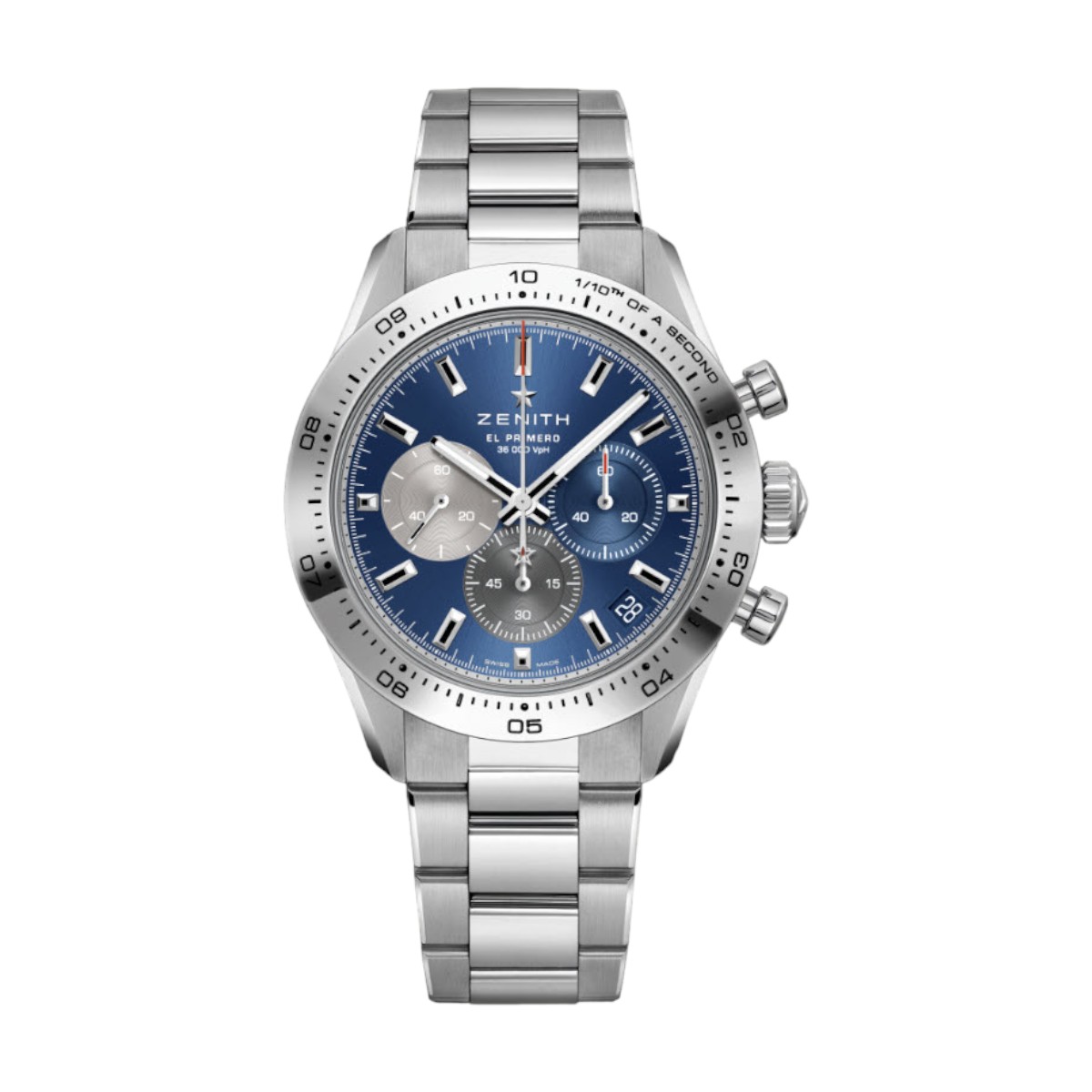 Zenith Chronomaster Sport 41mm Men's Watch, Blue Toned Dial ...