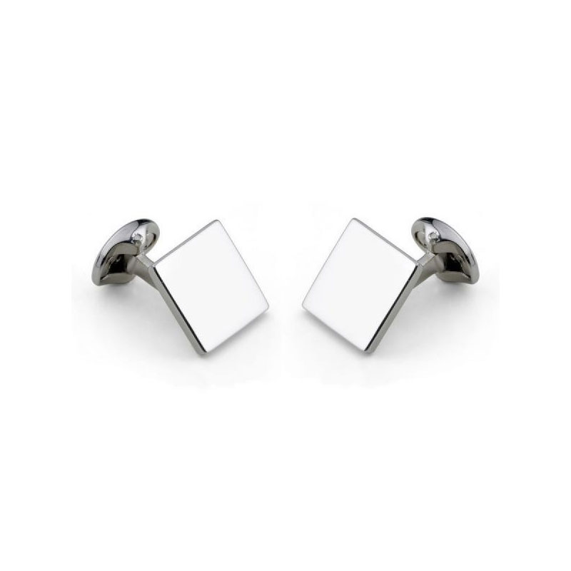 Deakin & Franics Sterling Silver Square Cufflinks | C0791X0002 | Borsheims