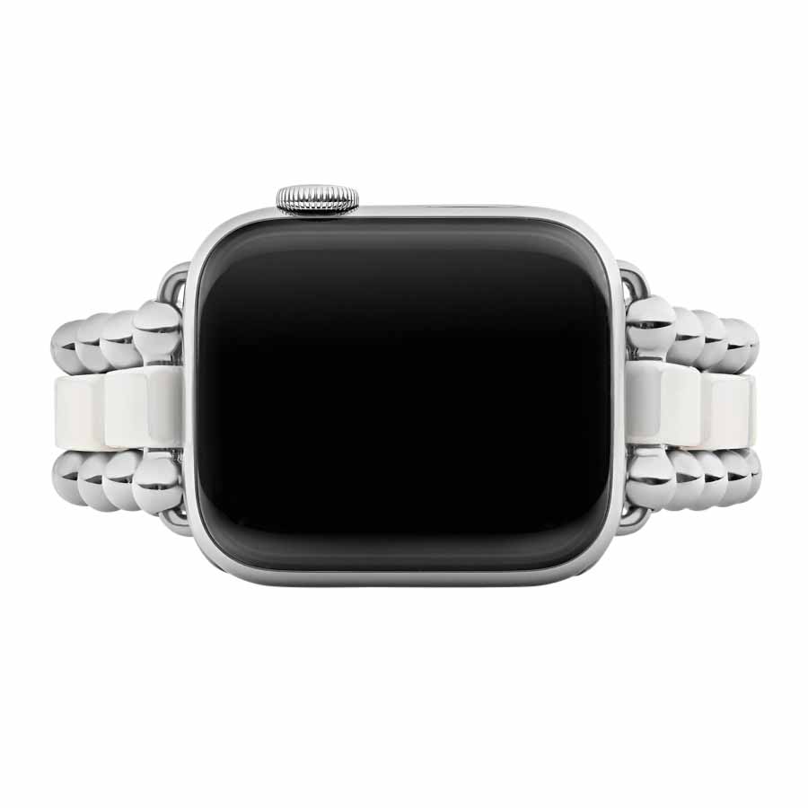 LAGOS Smart Caviar White Ceramic Watch Bracelet, 38-44 mm | 12-90009 ...