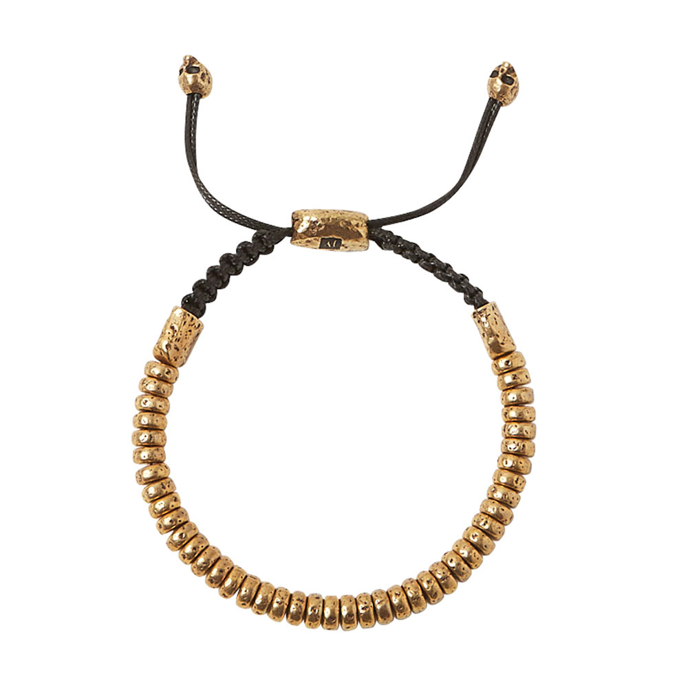 John Varvatos x GURHAN Simit Gold Tone Sterling Silver Small Beaded ...