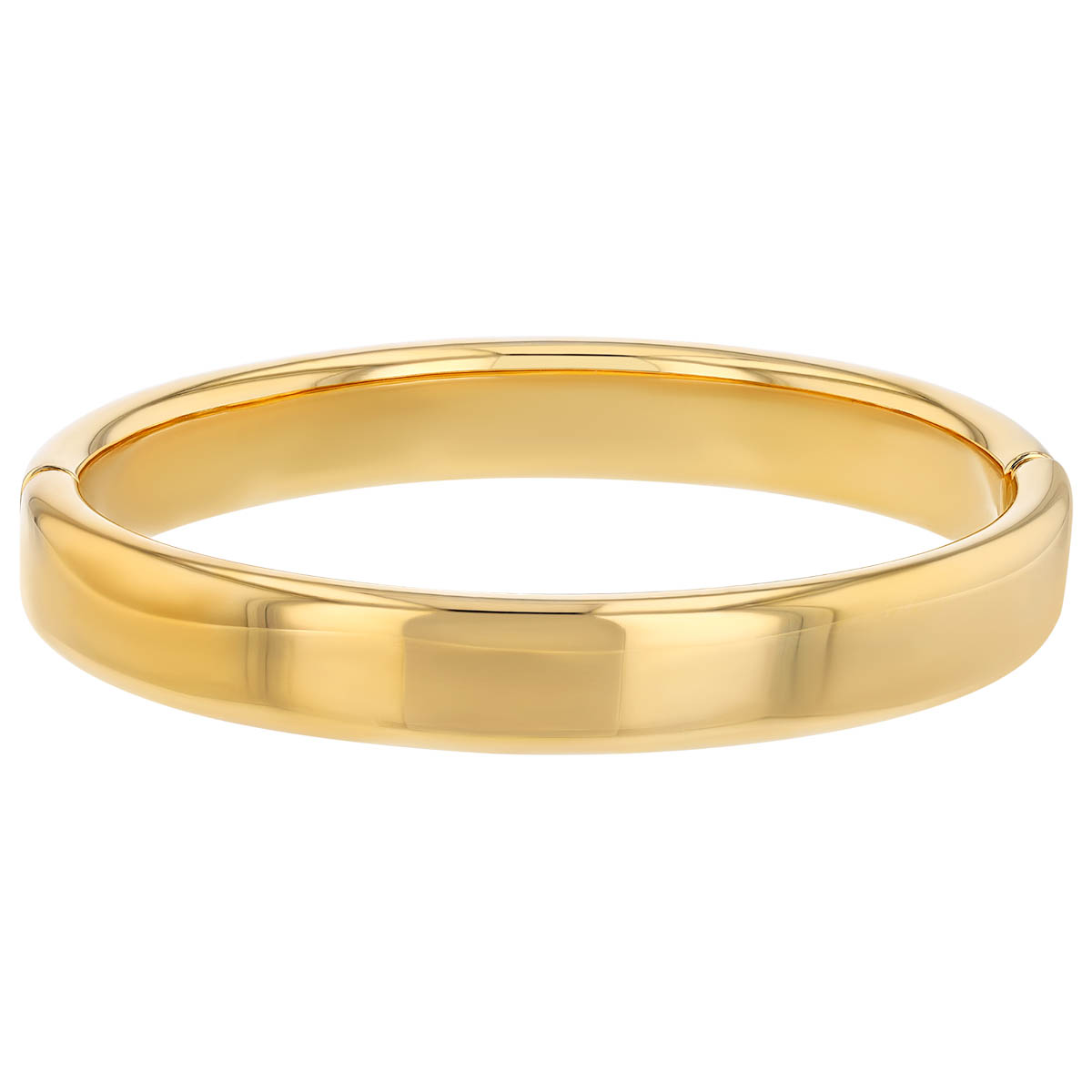 Pesavento Elegance Yellow Gold Vermeil Rounded Edge Bangle Bracelet | WELGB137 | Borsheims