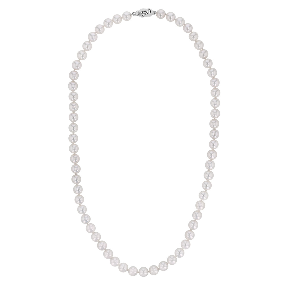 TARA Pearls Akoya Cultured Pearl Strand Necklace in White Gold, 18 TARA Pearls Akoya Cultured Pearl Strand Necklace in White Gold, 18