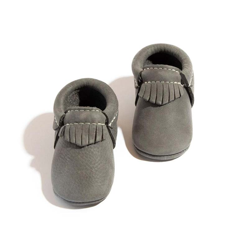 Freshly Picked Blue City Moccasin Mini Sole, Blue Spruce | Borsheims