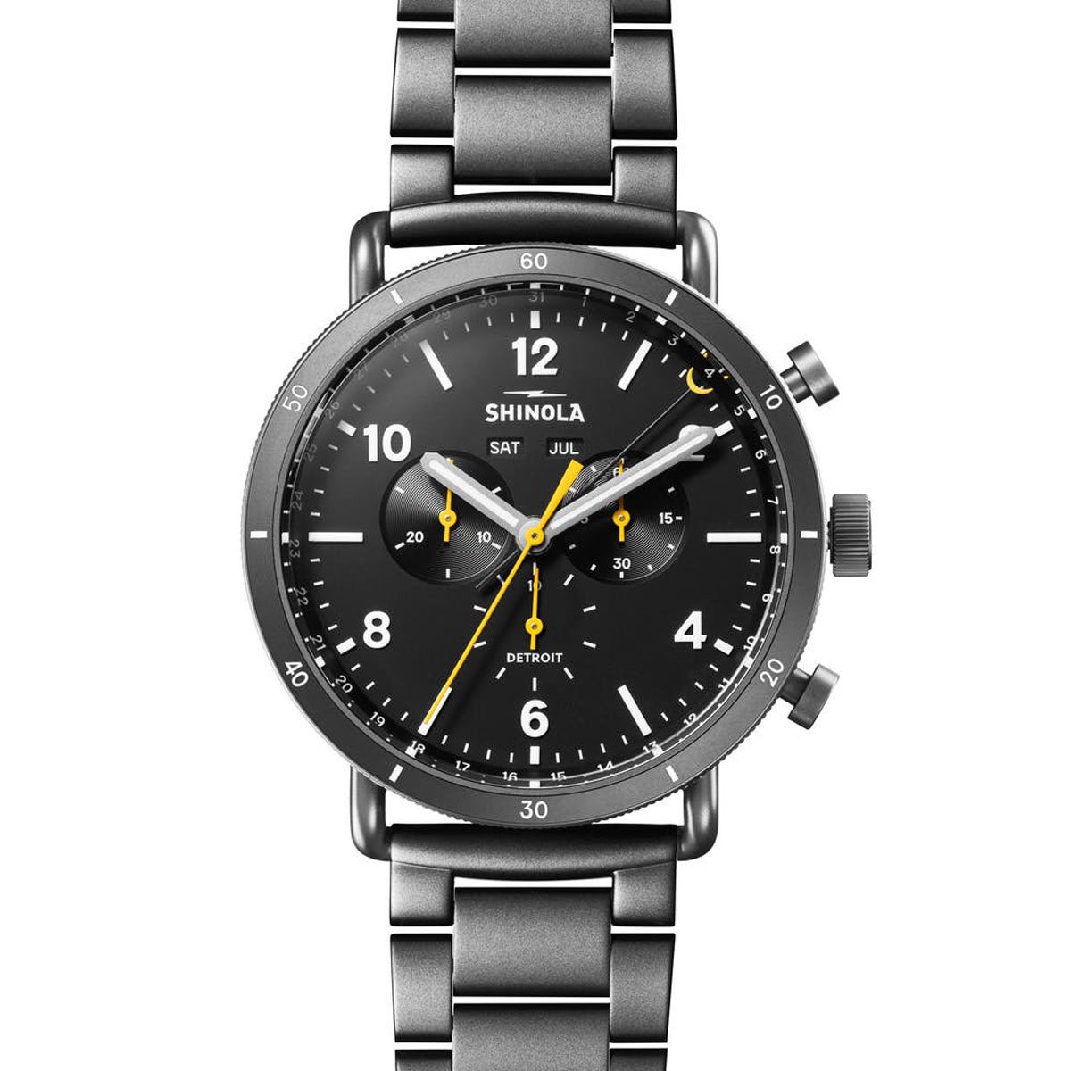 Shinola Canfield Sport 45mm Watch, Black Dial | S0120224031 | Borsheims Shinola Canfield Sport 45mm Watch, Black Dial | S0120224031 | Borsheims