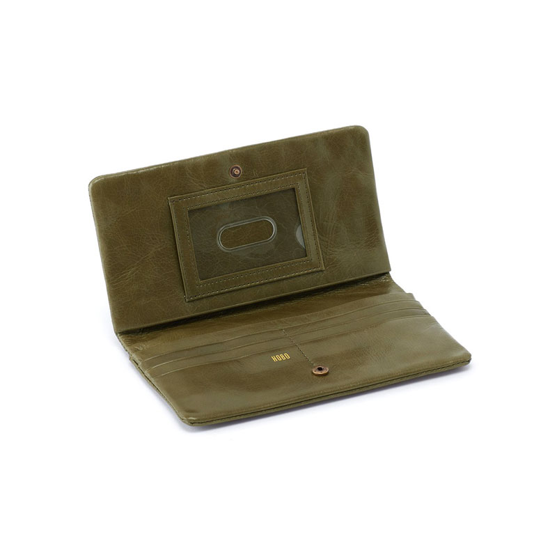 Hobo Lumen Continental Wallet, Vintage Moss | VI-32402MOSS | Borsheims