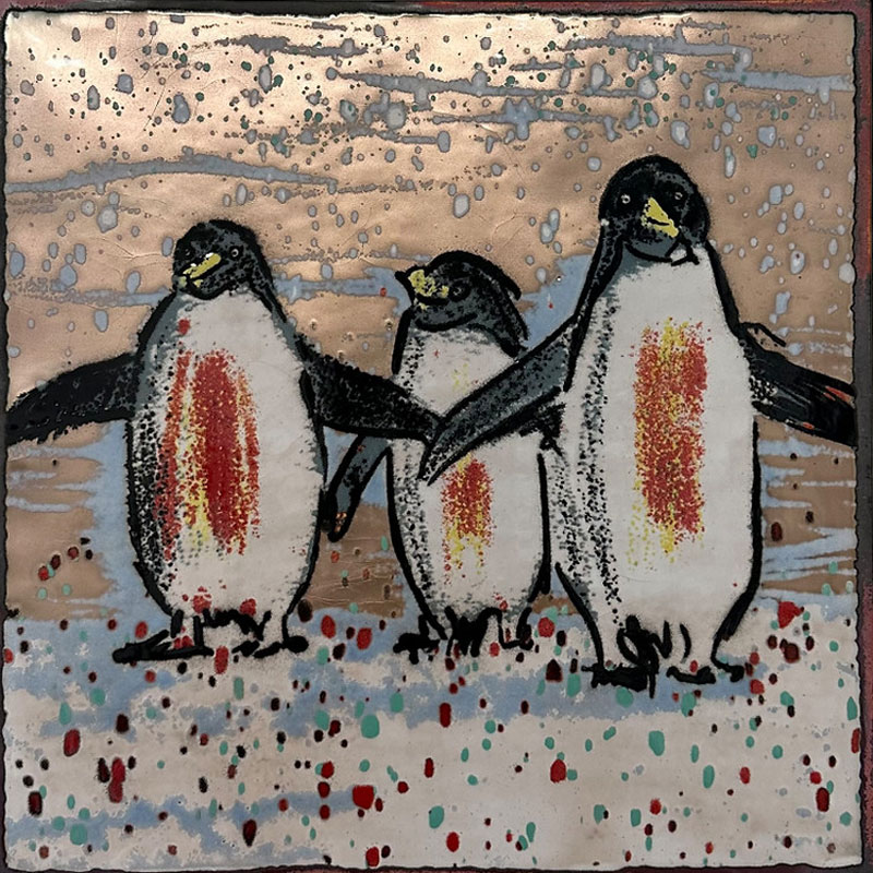 Houston Llew The Waddle Wall Art | HLL-012-D | Borsheims