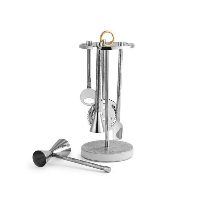 Michael Aram Ivy & Oak Bar Tool Set with Stand | 123522 | Borsheims