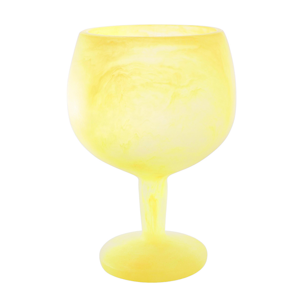 Nashi Goblet, Yellow Swirl | CUP02-B07 | Borsheims