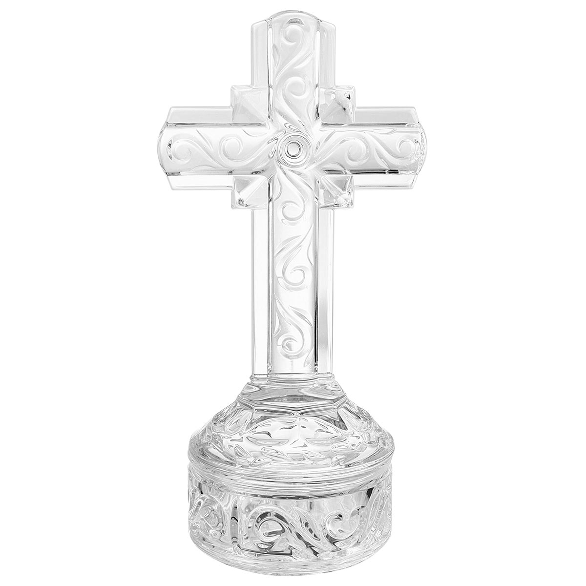 Waterford Marquis Heritage Cross Covered Box | 40021320 | Borsheims