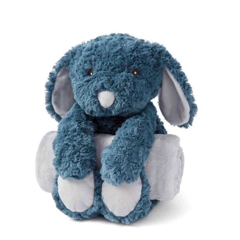 Elegant Baby Bedtime Huggie Puppy, Blue | 89451 | Borsheims