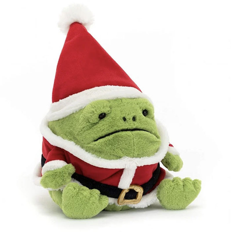 Jellycat Santa Ricky Rain Frog | RR3FS | Borsheims