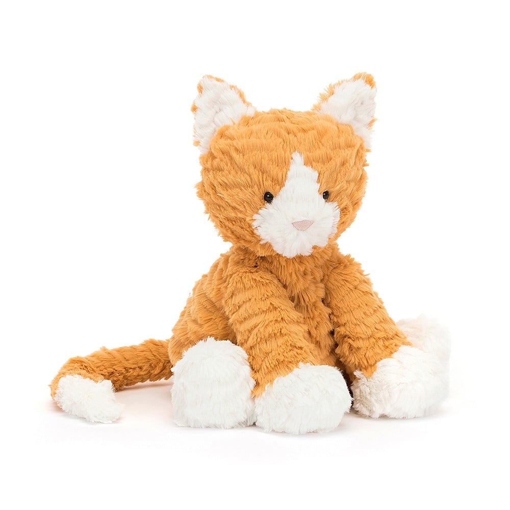Jellycat Fuddlewuddle Ginger Cat, Medium | FW6GC | Borsheims