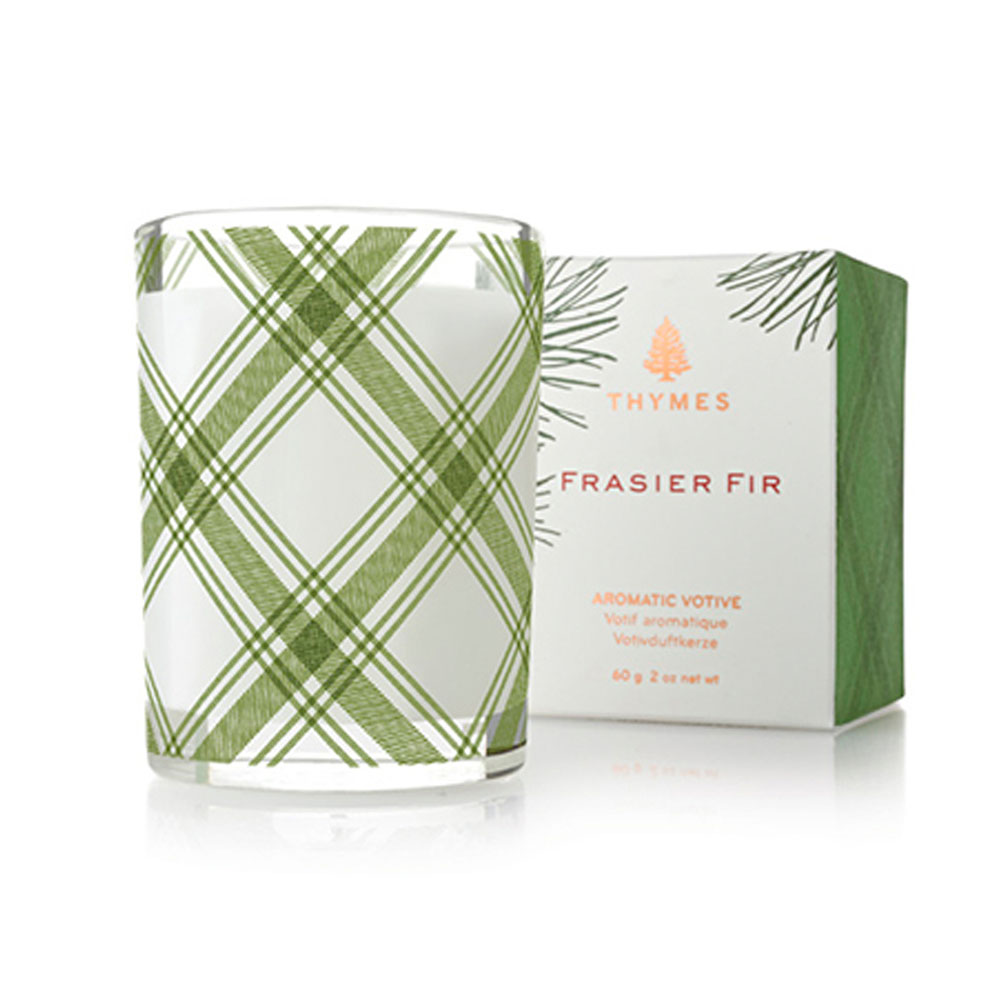Thymes Frasier Fir Pine Needle Votive Candle | 0520733000 | Borsheims Thymes Frasier Fir Pine Needle Votive Candle | 0520733000 | Borsheims