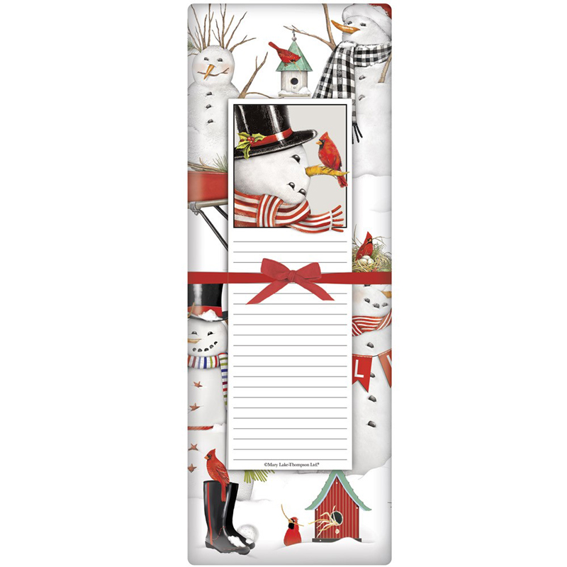 Mary Lake-Thompson Snowman Notepad Set | NPS1566 | Borsheims