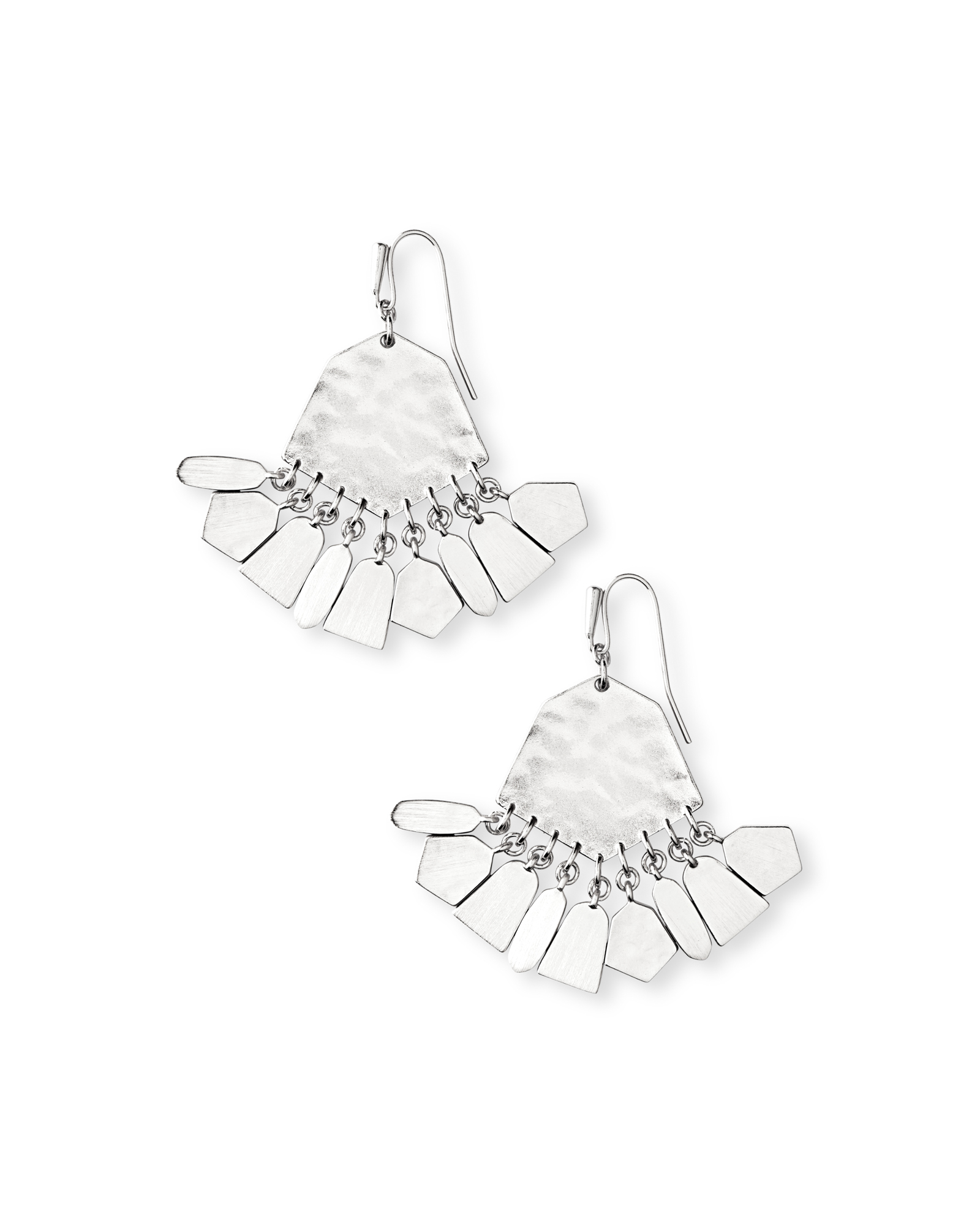 Kendra Scott Liz Statement Earrings in Bright Silver | 4217702364 ...