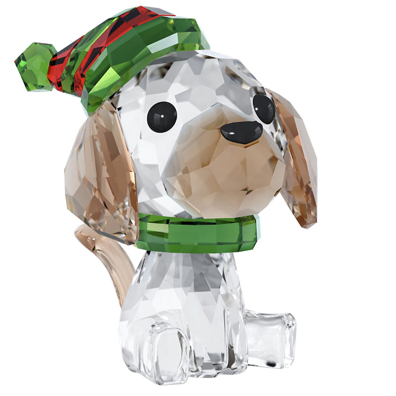 Swarovski Holiday Cheers Beagle Figurine | 5625856 | Borsheims
