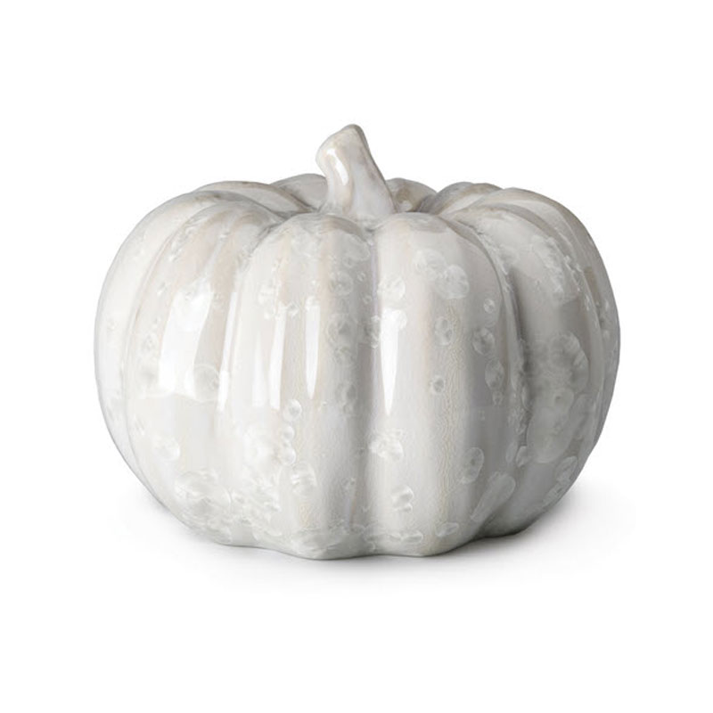 Simon Pearce Crystalline Large Pumpkin, Jade | 9467-JADE | Borsheims