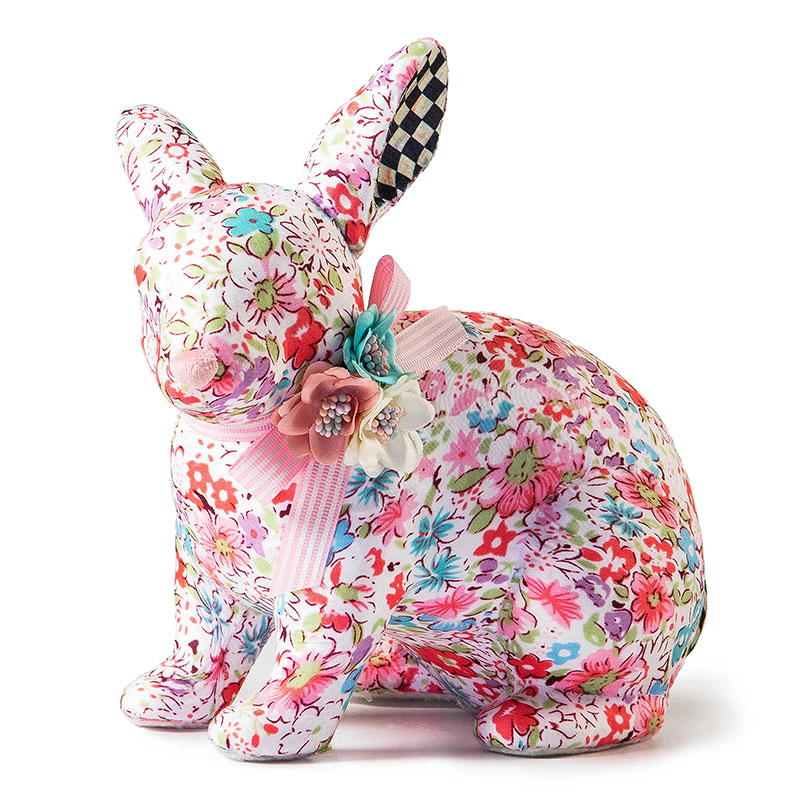 MacKenzie-Childs Prairie Bunny, Small | 35515-0013 | Borsheims