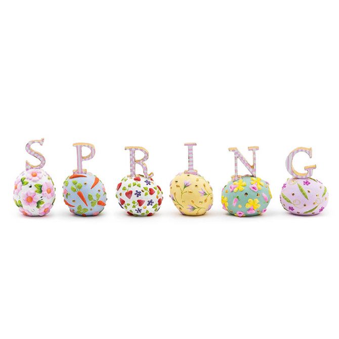 MacKenzie-Childs Patience Brewster Spring Letter Set | 08-41144 | Borsheims
