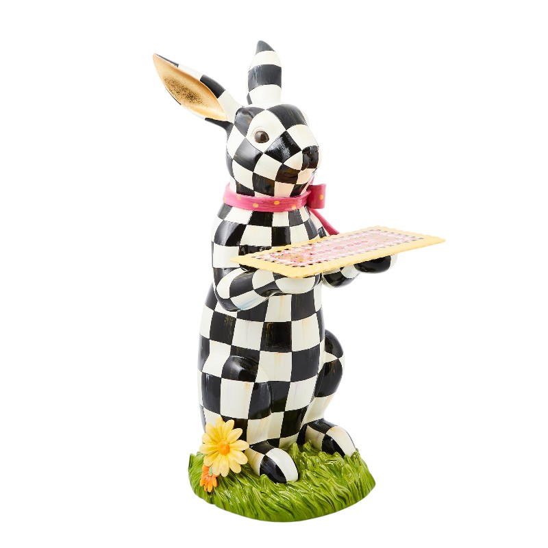 MacKenzie-Childs Calico Rabbit Butler | 35514-2316 | Borsheims