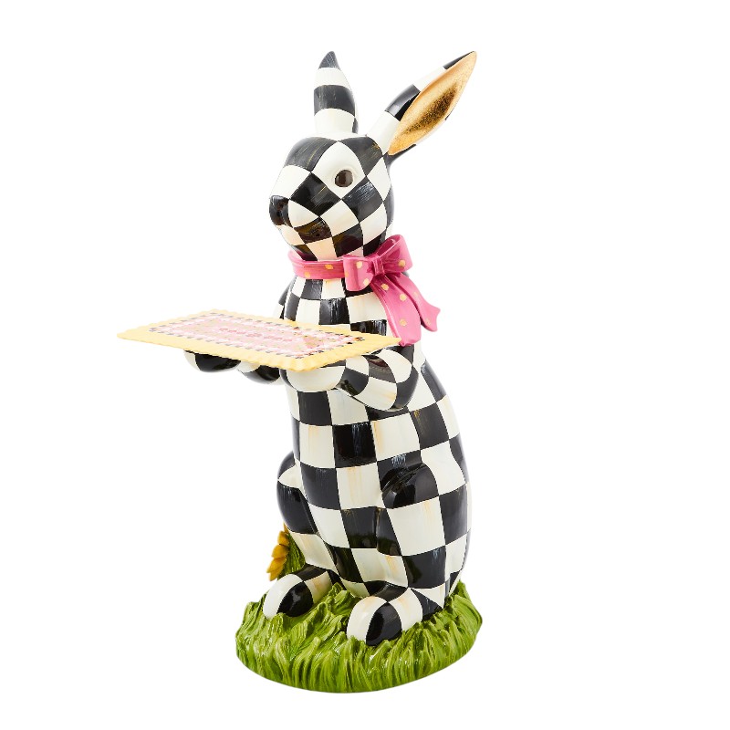 MacKenzie-Childs Calico Rabbit Butler | 35514-2316 | Borsheims