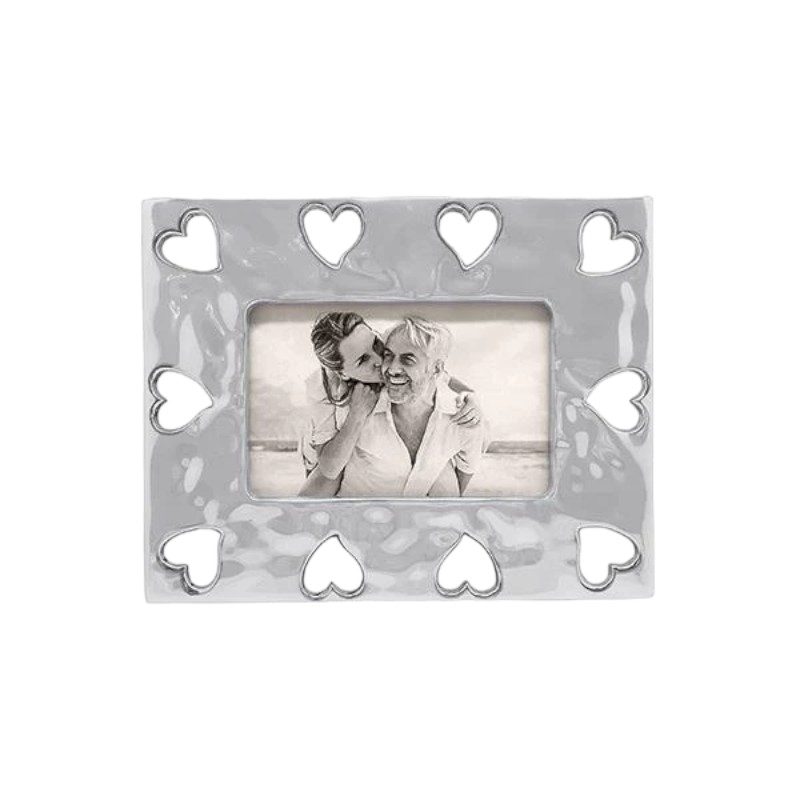 Mariposa Open Heart Border 4x6 Frame | 1450 | Borsheims