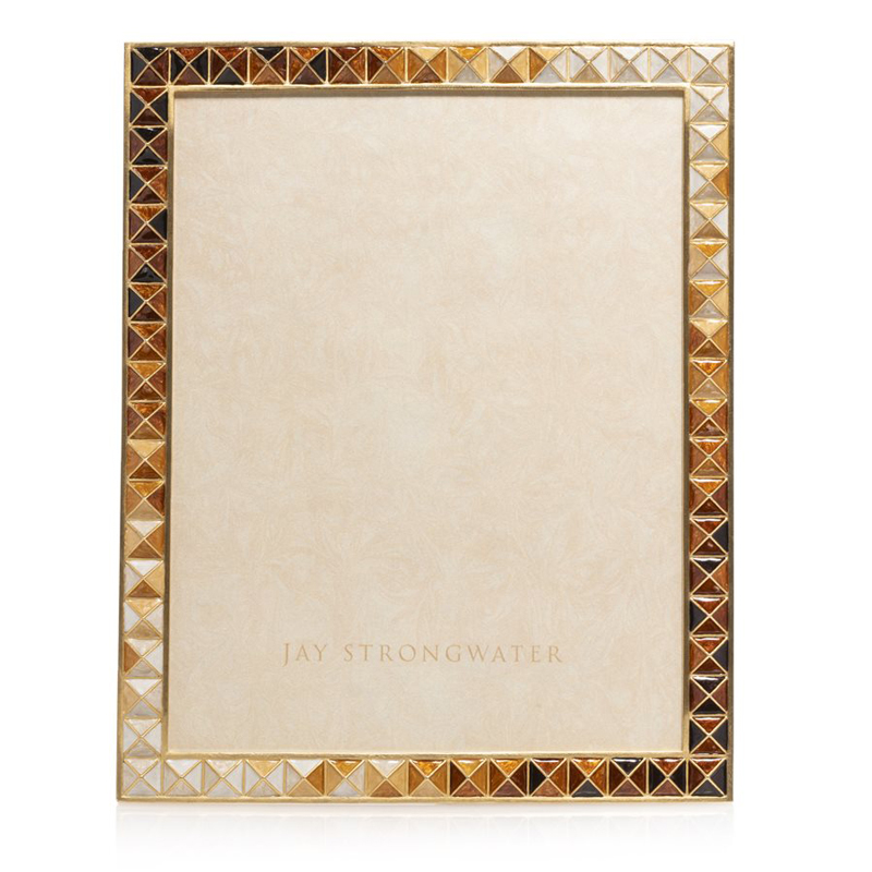 Jay Strongwater Vertex Pyramid Frame, 8" x 10" | SPF5878-248 | Borsheims