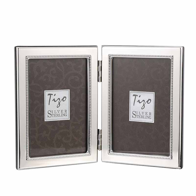 Tizo Double Sterling Silver Frame, 2x3 | 1930D23 | Borsheims