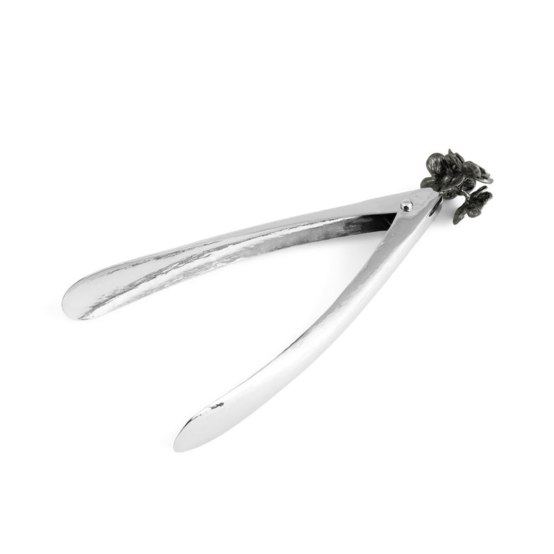 Michael Aram Black Orchid Lock Spring Tongs, Large | 110923 | Borsheims
