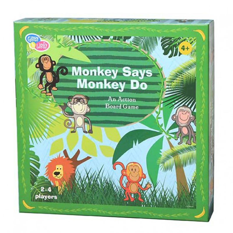 C.R. Gibson Board Game- Monkey Say, Monkey Do Game | BKBG-18435 | Borsheims