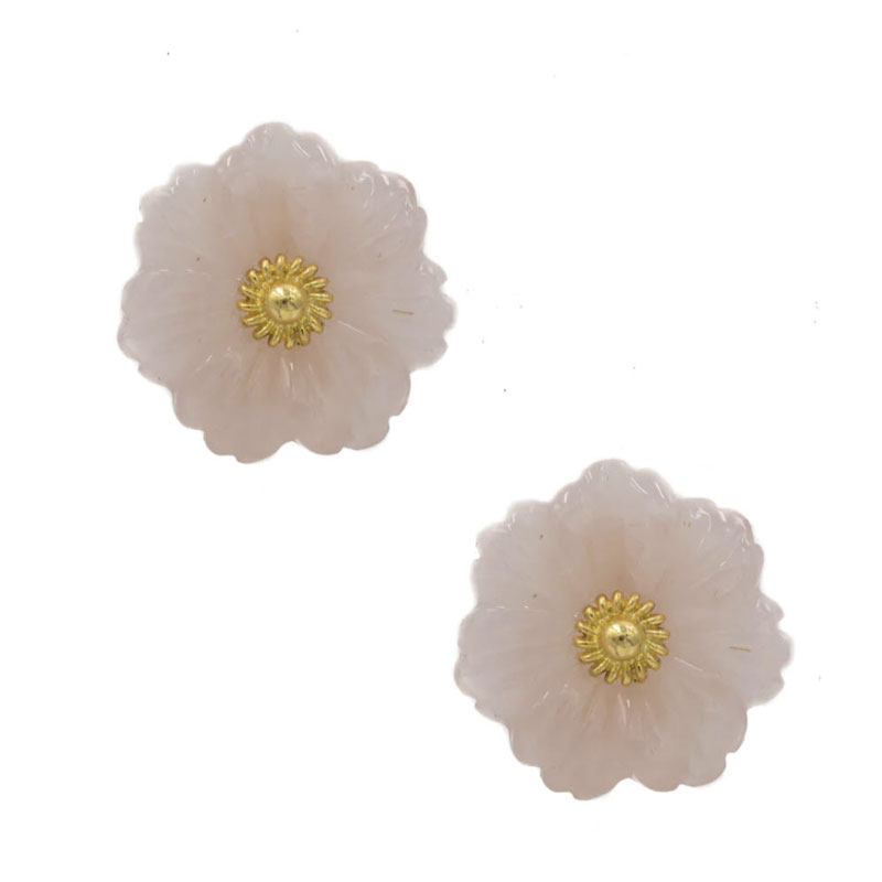 Hazen and Co Azalea Earring, Rose Quartz | HZ31580 | Borsheims