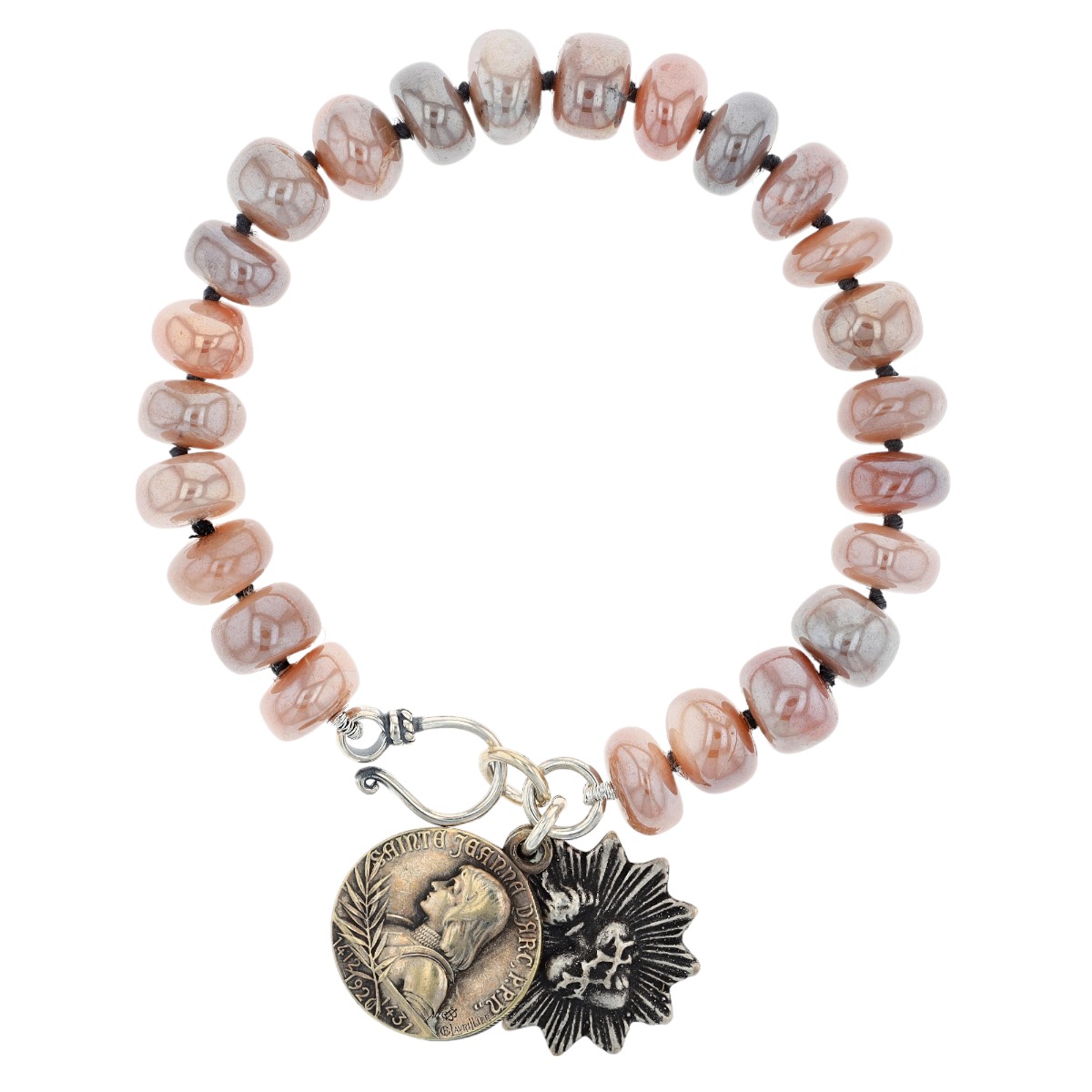 Miracle Icons by Mary Jo Pane Moonstone Clasp Bracelet | B-MOONSTONE ...