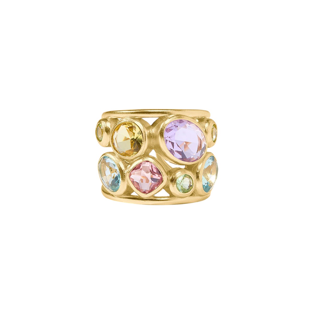 Julie Vos Kaleidoscope Statement Ring, Multi Stone | R232GML-7 | Borsheims
