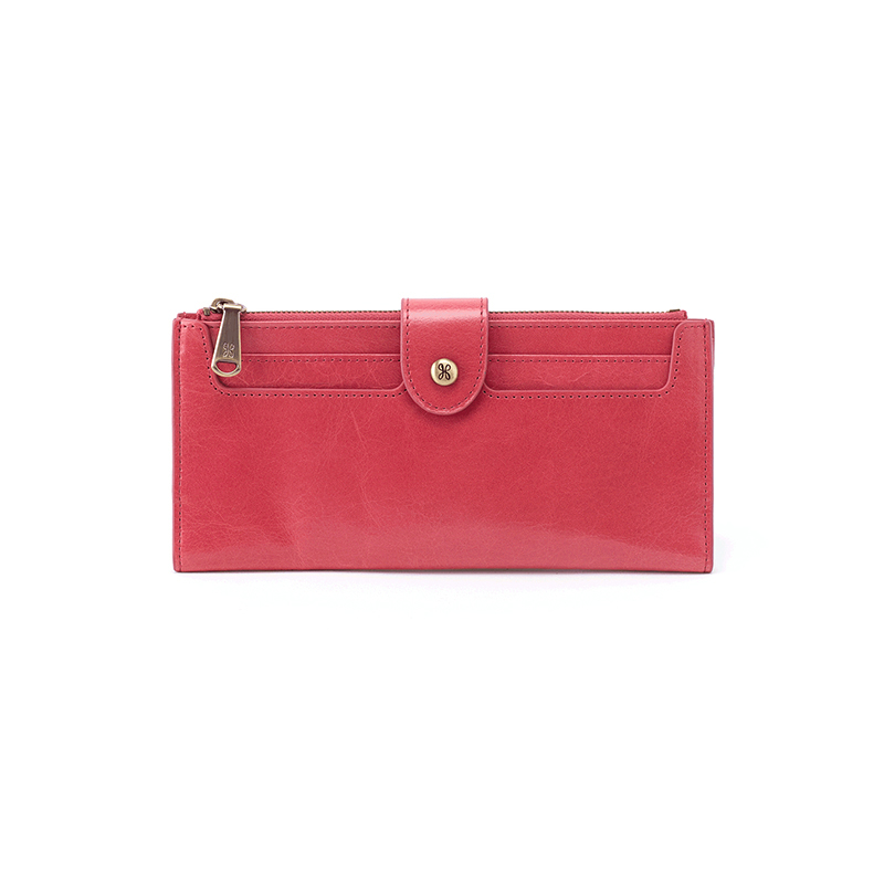 HOBO Dunn Wallet, Red | VI-32354BLSM | Borsheims
