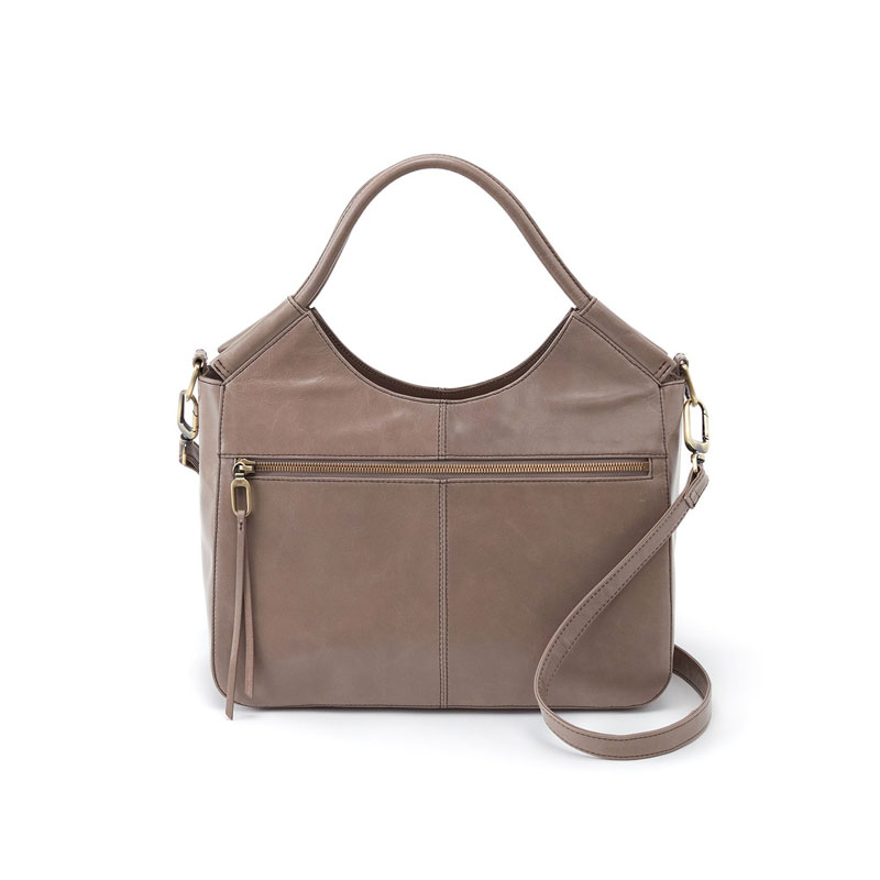 Hobo Handle Large Satchel, Ash | VI-35826ASH | Borsheims