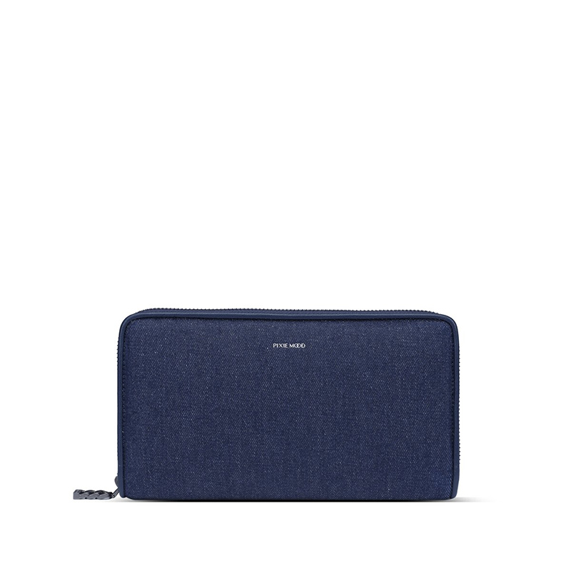 Pixie Mood Bubbly Wallet, Denim | BUBBLY-WA-DENIM | Borsheims