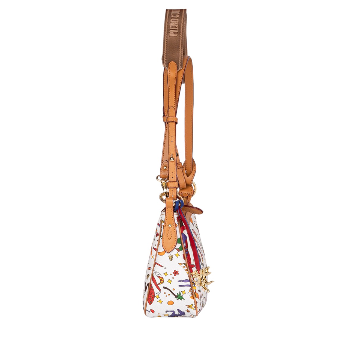 Piero Guidi Cecilia Magic Circus Sling Bag, White | 210511985-98 ...