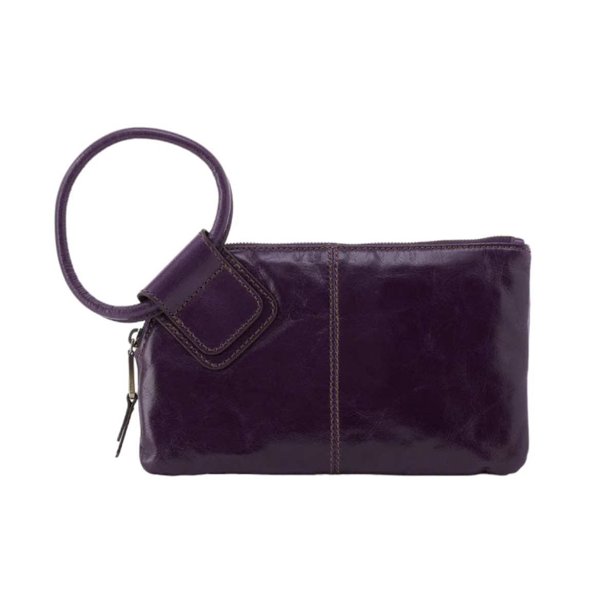 HOBO Sable Wristlet, Deep Purple in Polished Leather | VI-35036DPRP ...