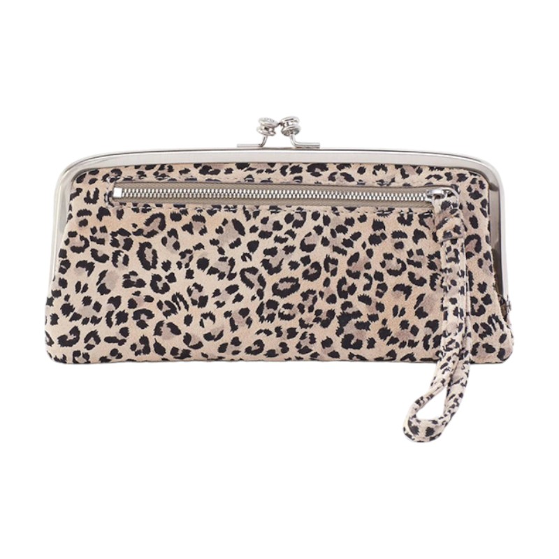 HOBO Cora Large Frame Wallet, Mini Leopard Print | SO-81111LEOP | Borsheims