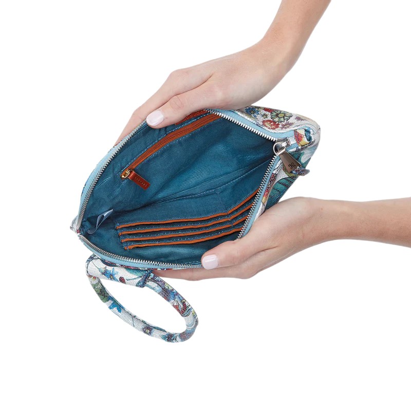 HOBO Sable Wristlet, Botanic Print | VI-35036BTNC | Borsheims
